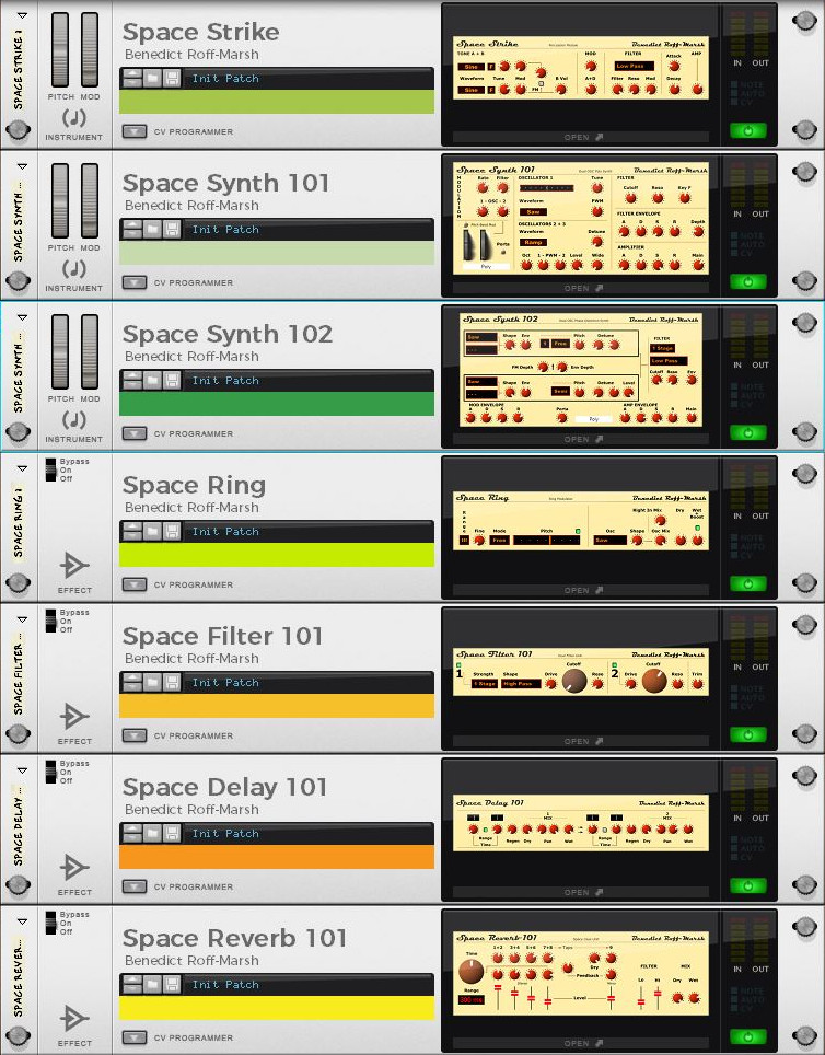 Space Case – Album + VST Collection – Benedict Roff-Marsh