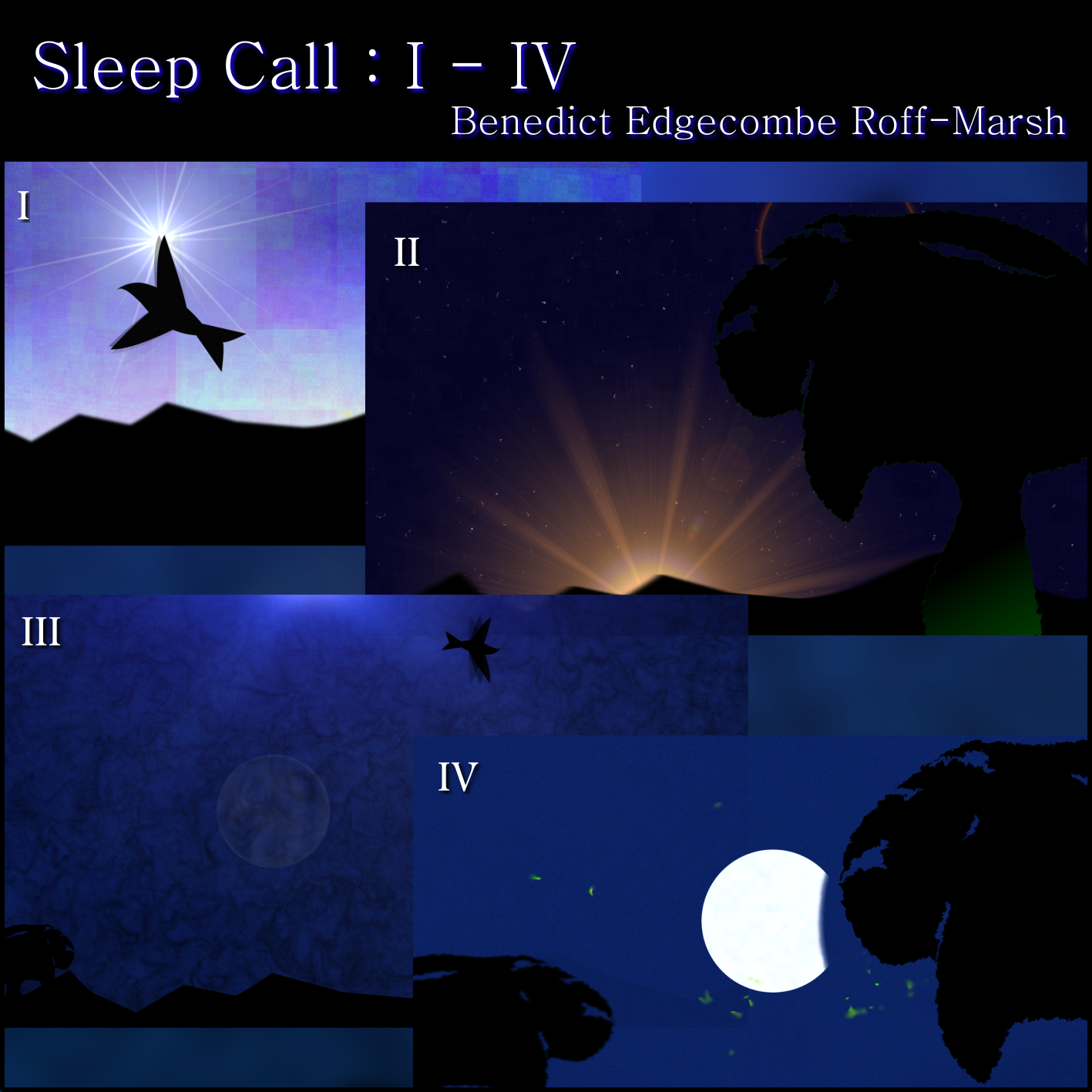 Sleep Call : I – IV – Benedict Roff-Marsh